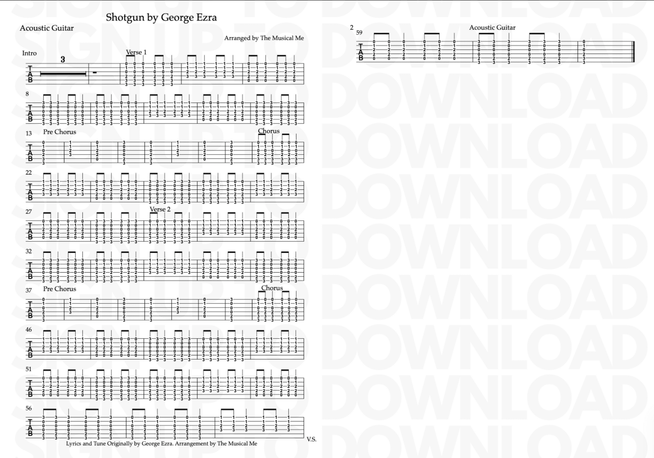 Shotgun - Easy Band Score - World Music Day 2024