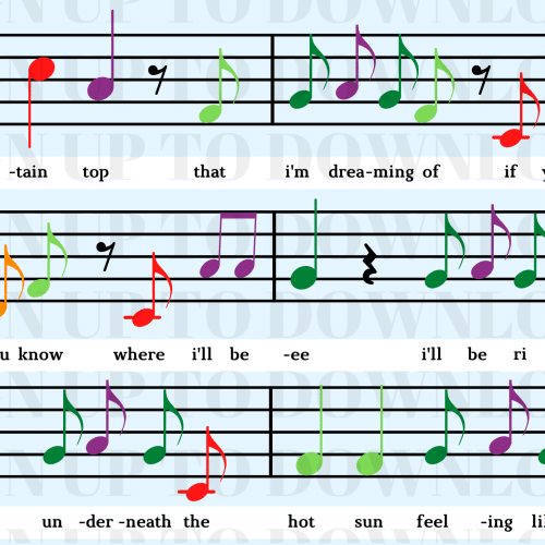 Trace The Musical Symbols - Colouring Activity - World Music Day 2023
