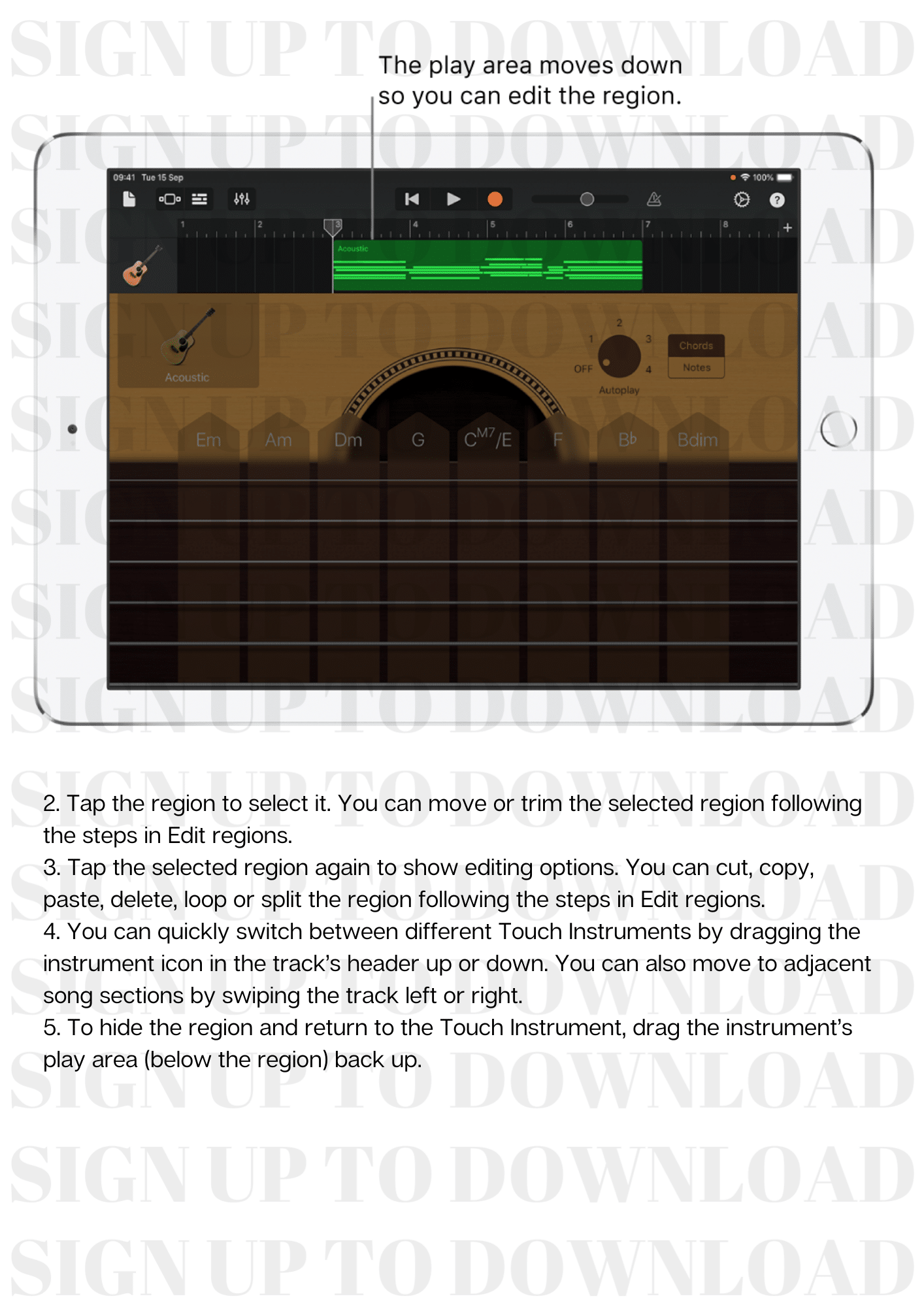 GarageBand Reference Guide - World Music Day 2024