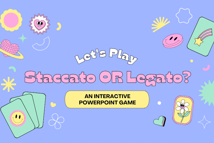 Staccato or Legato? - A Powerpoint Game - World Music Day 2026