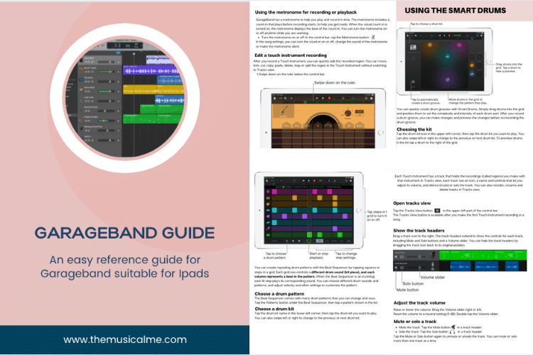 GarageBand Reference Guide - World Music Day 2026