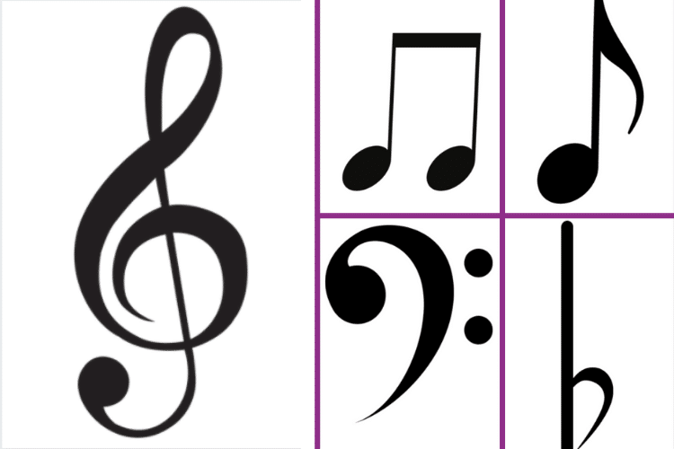 Large Music Note Display Cutout - World Music Day 2025