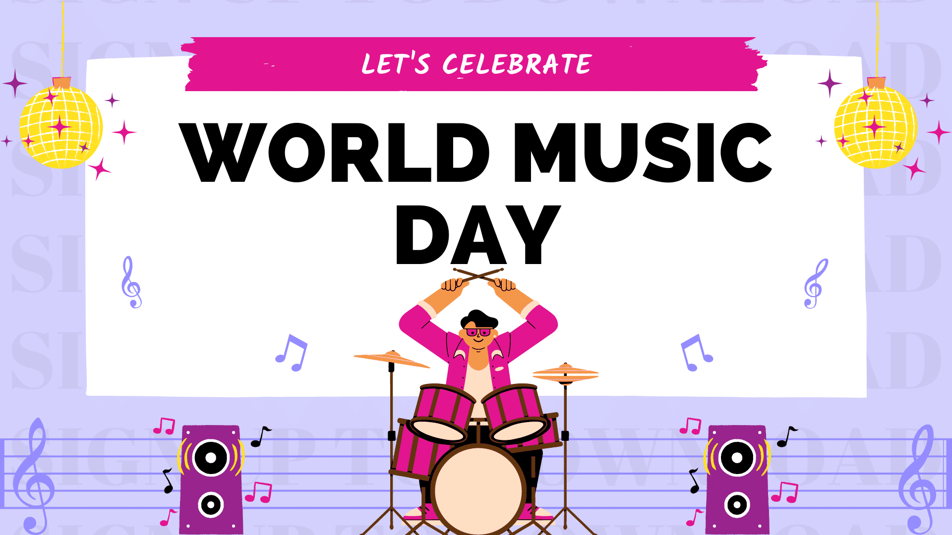World Music Day - Assembly Pack - World Music Day 2024