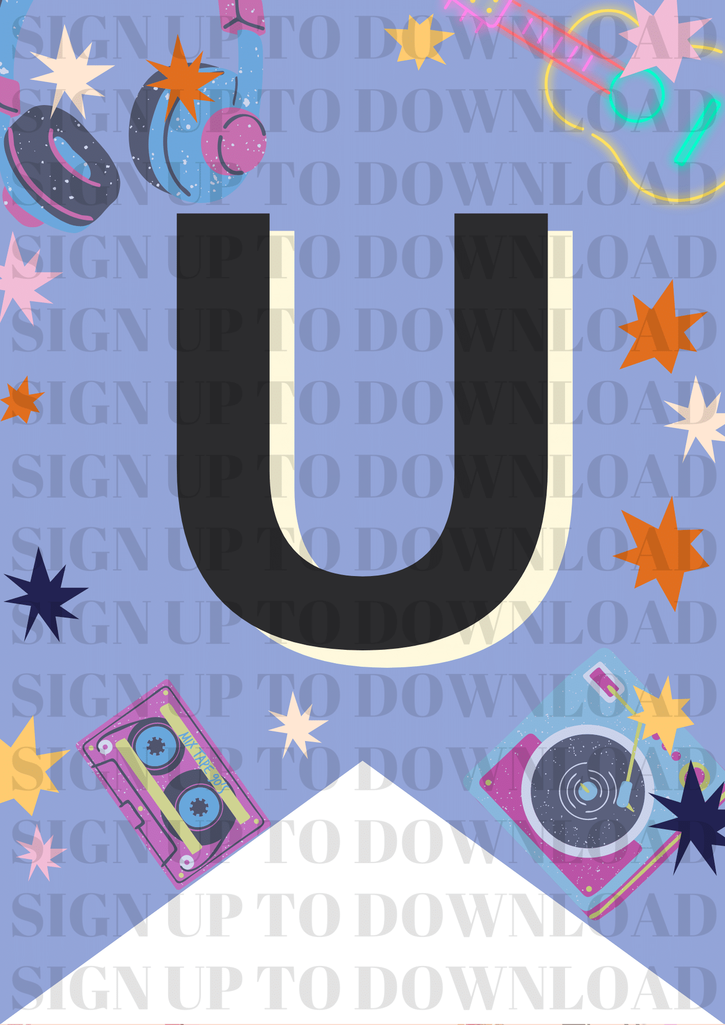 Music Room Bunting Decor - World Music Day 2024
