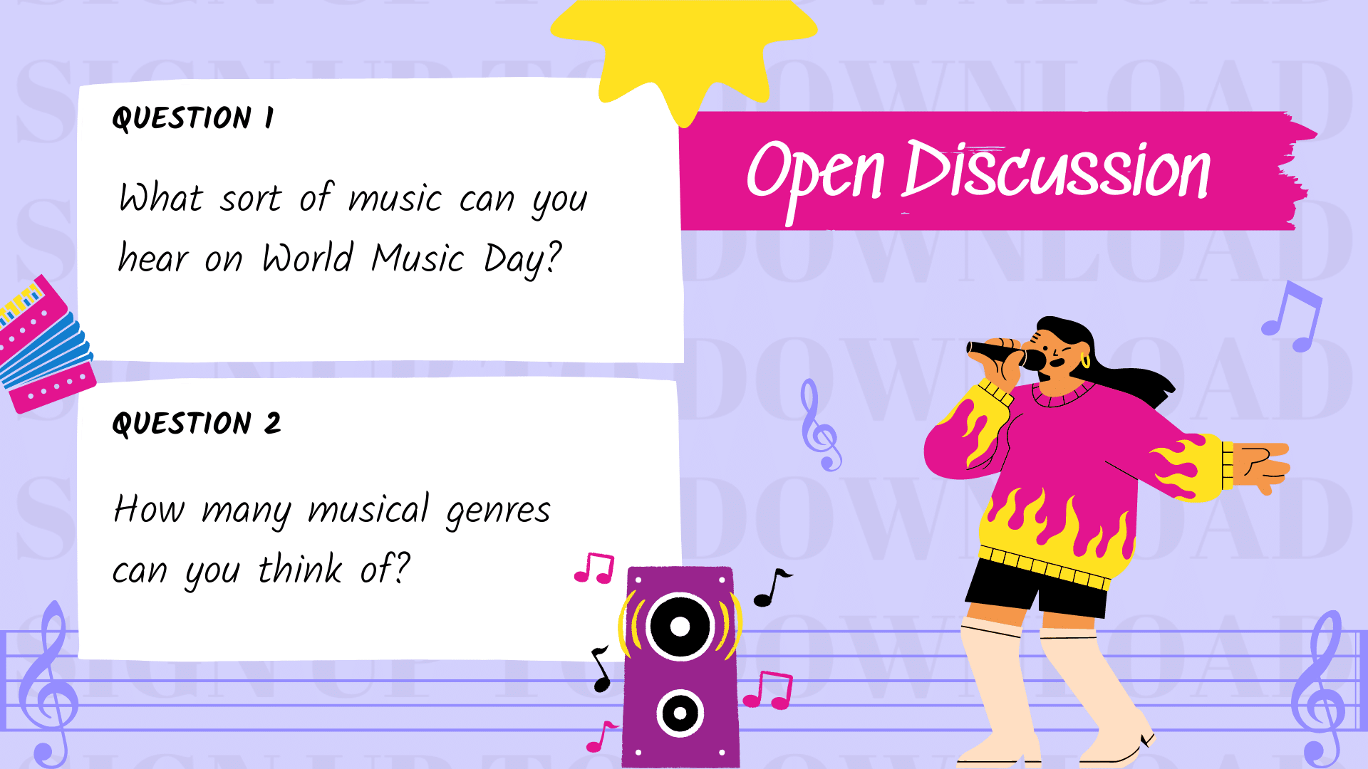 World Music Day - Assembly Pack - World Music Day 2024