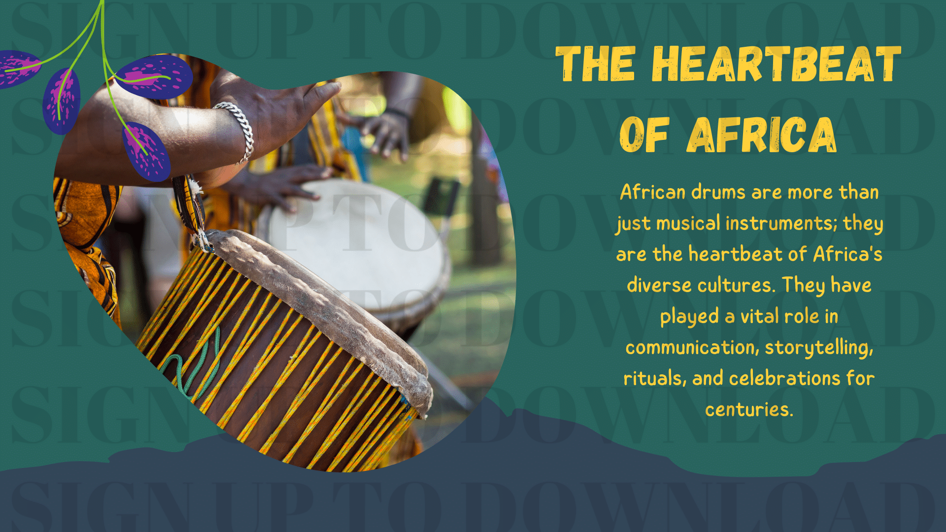 An Introduction to African Drumming - Powerpoint Presentation - World ...