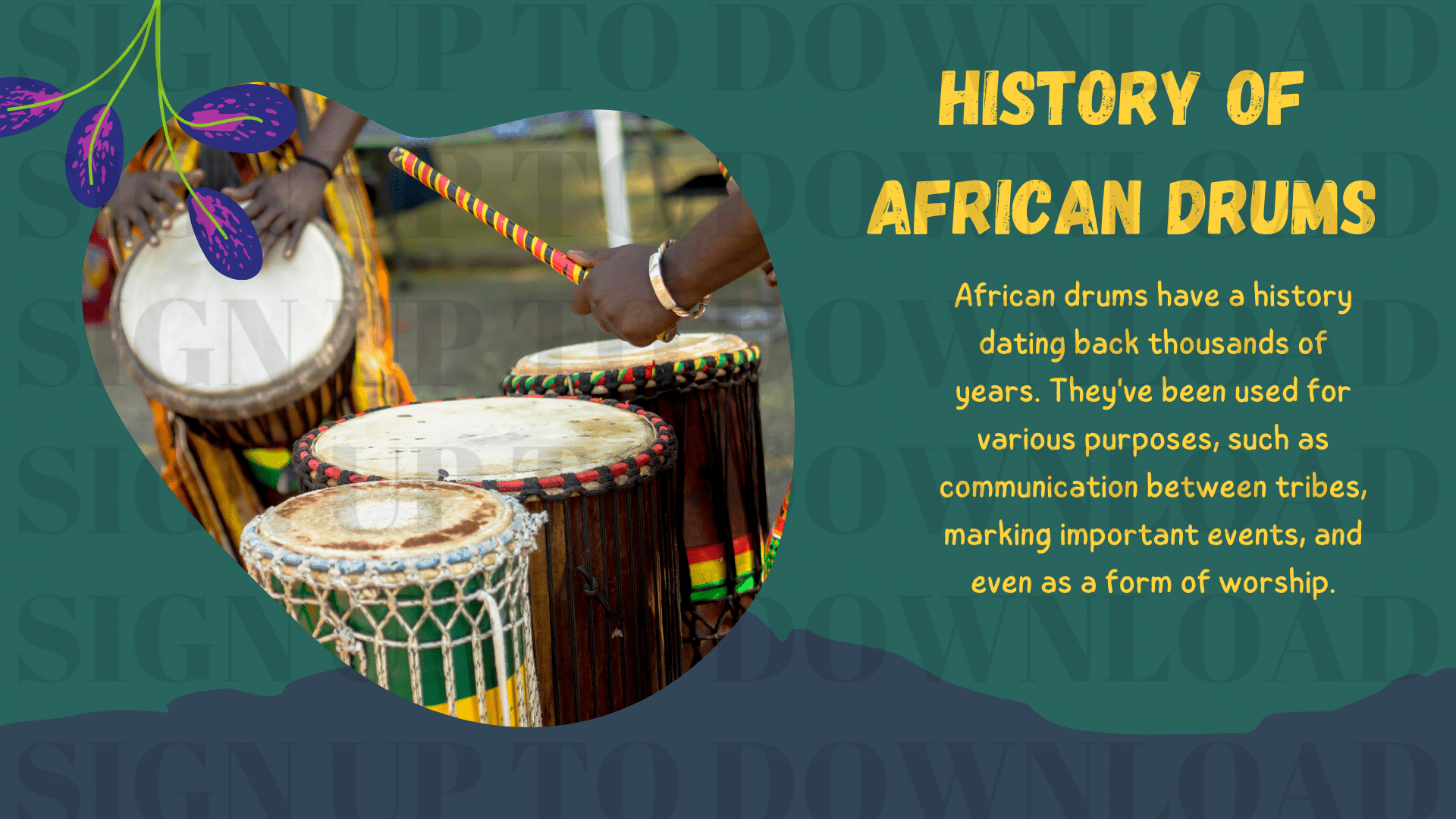 An Introduction to African Drumming - Powerpoint Presentation - World ...